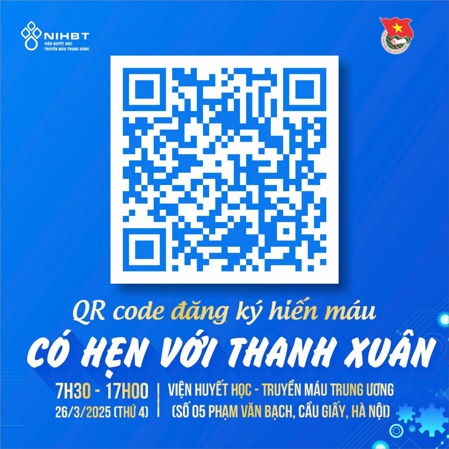 Đi hiến máu để "hẹn với thanh xuân" - Viện Huyết học - Truyền máu Trung ...